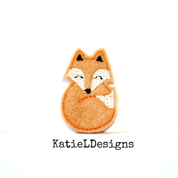 Fox Feltie - Etsy