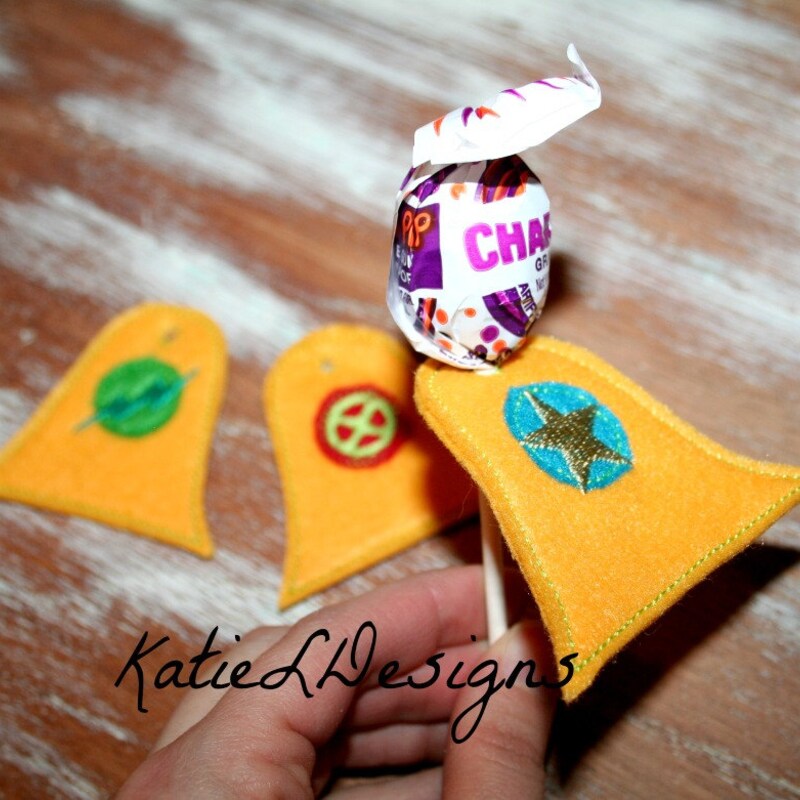 Superhero Lollipop - Etsy