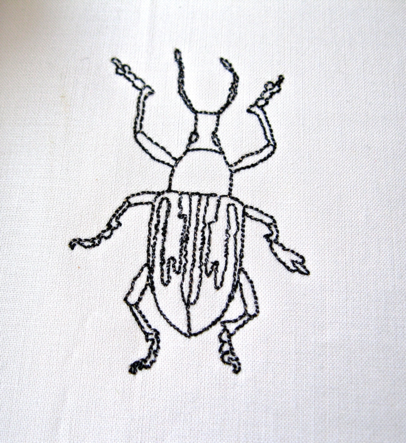 Root Weevil Redwork Embroidery Machine Digital Download 4x4 - Etsy