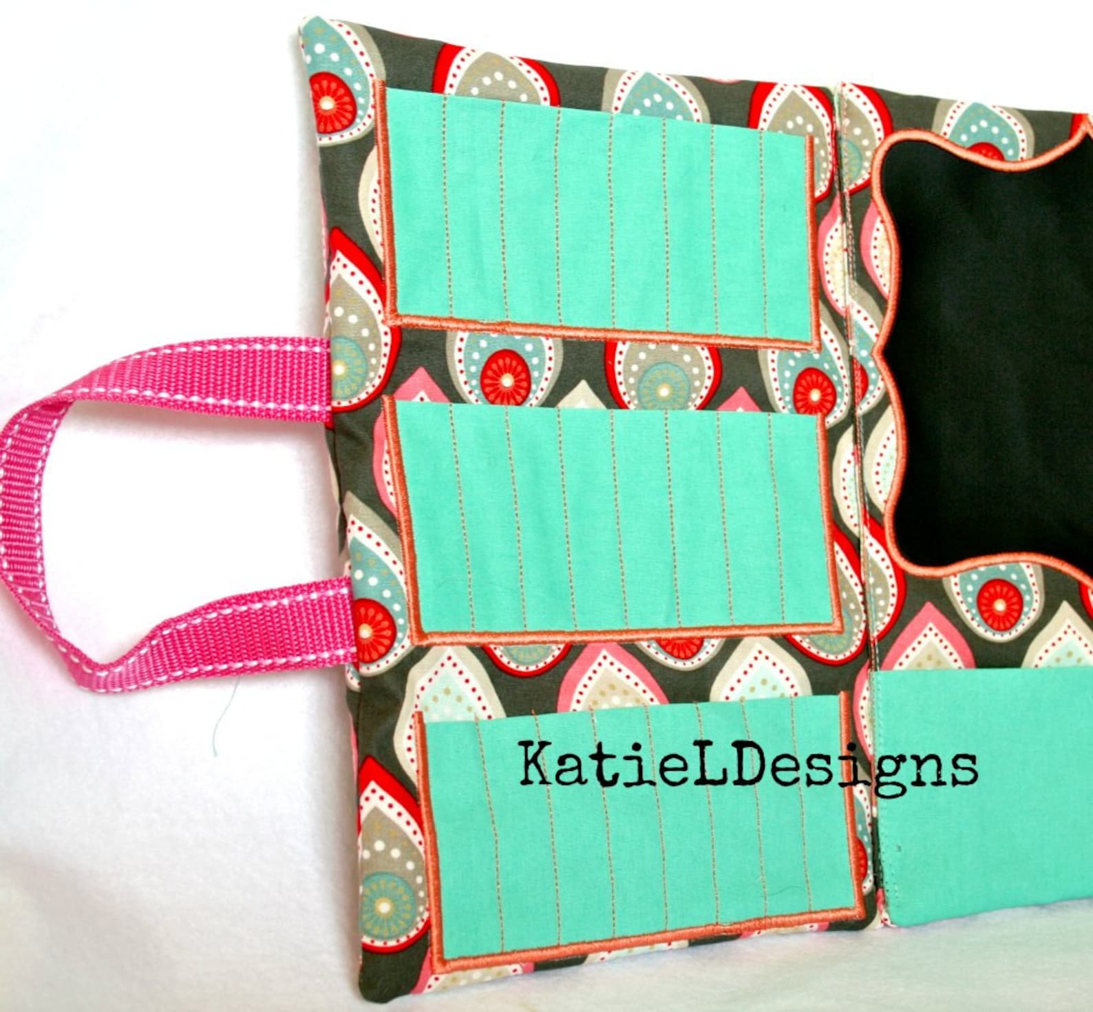 8x12 Art Folder Set in the Hoop Machine Embroidery Design Pattern ...
