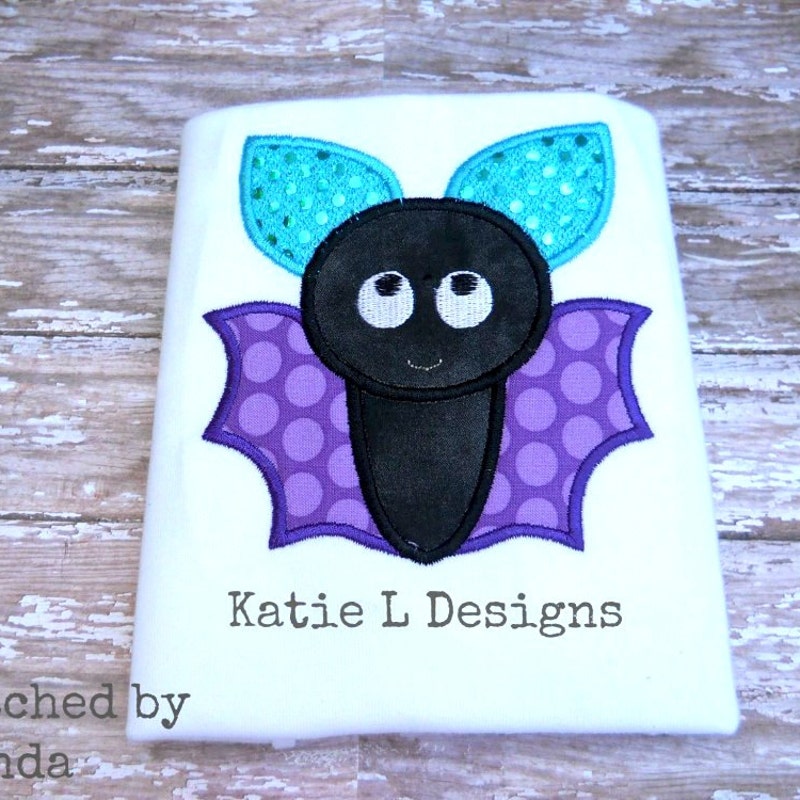 Bat Applique - Etsy