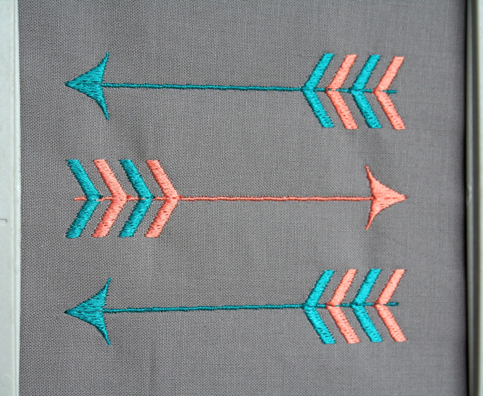 Arrow Machine Embroidery Pattern Design Download 4x4 5x7 6x10 Modern ...