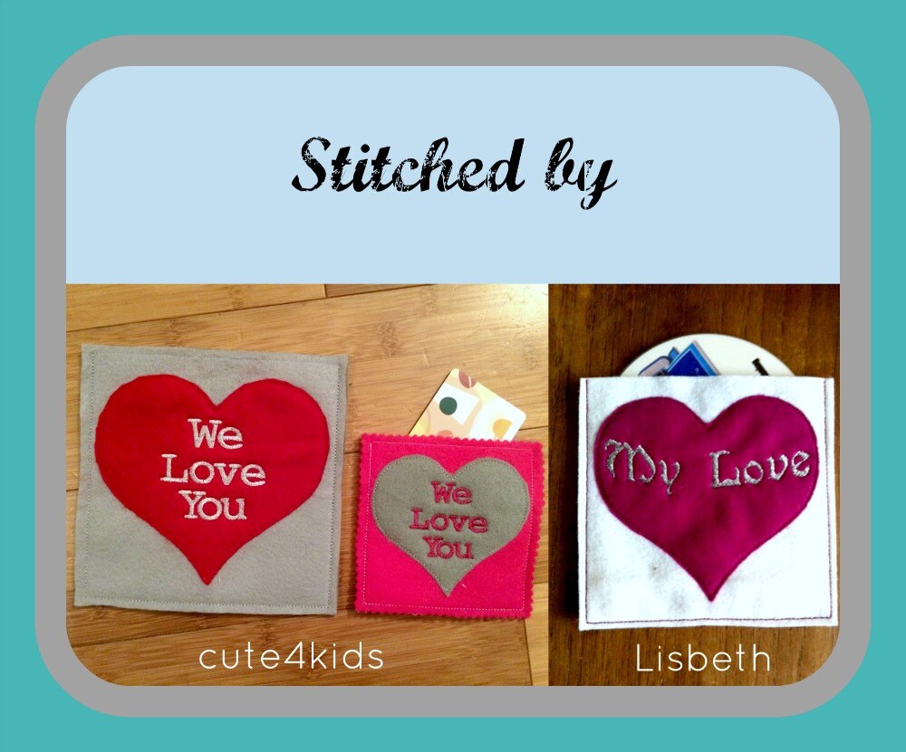 ITH Heart Bag Full Set Machine Embroidery Design Pattern Download 6 ...