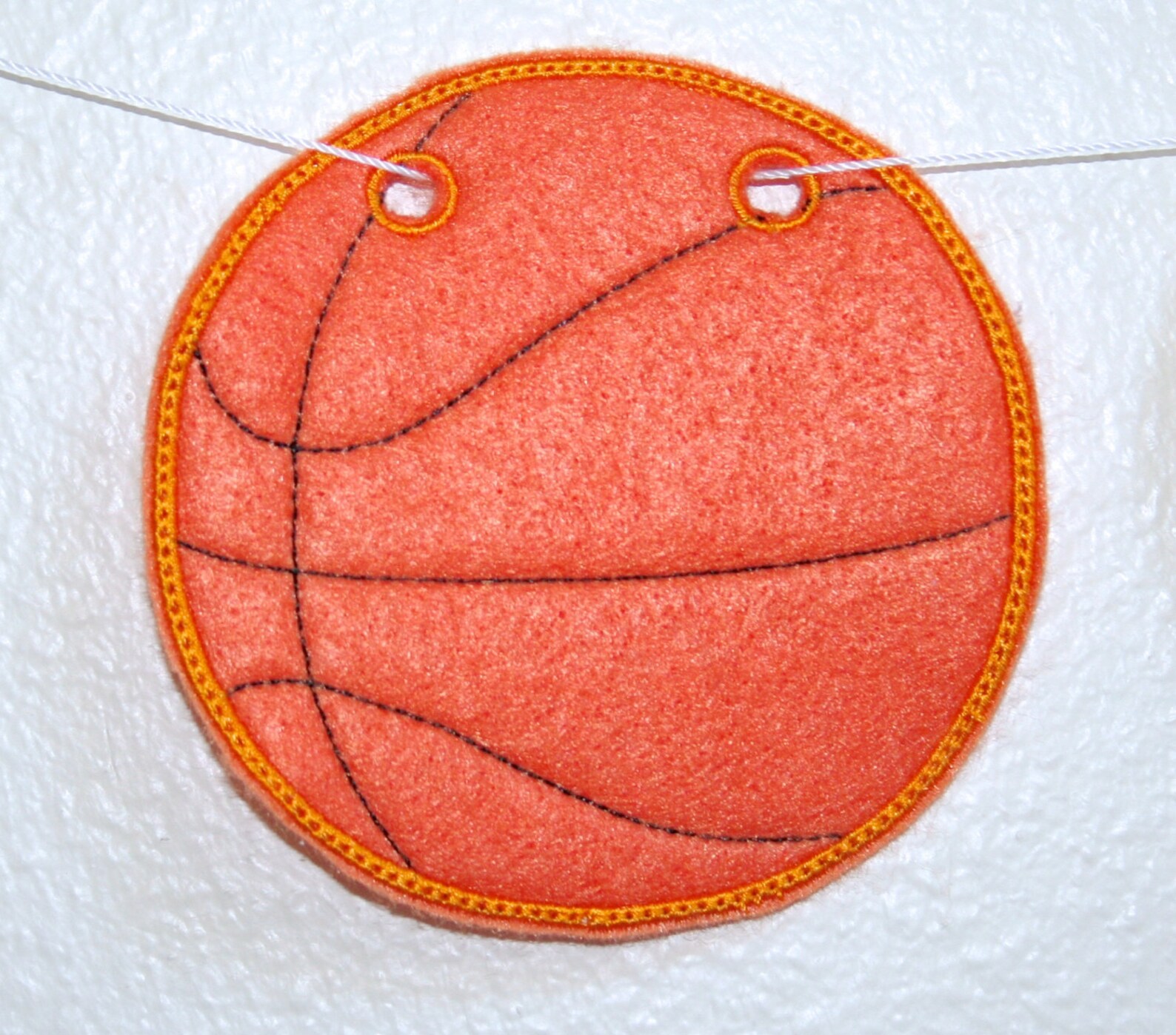 ITH Basketball Bunting Machine Embroidery Design Pattern Download 4x4 ...