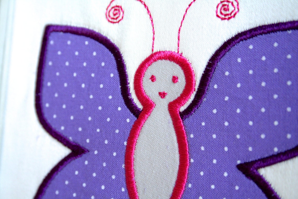 Butterfly Appliqué Machine Embroidery Pattern Design Download - Etsy