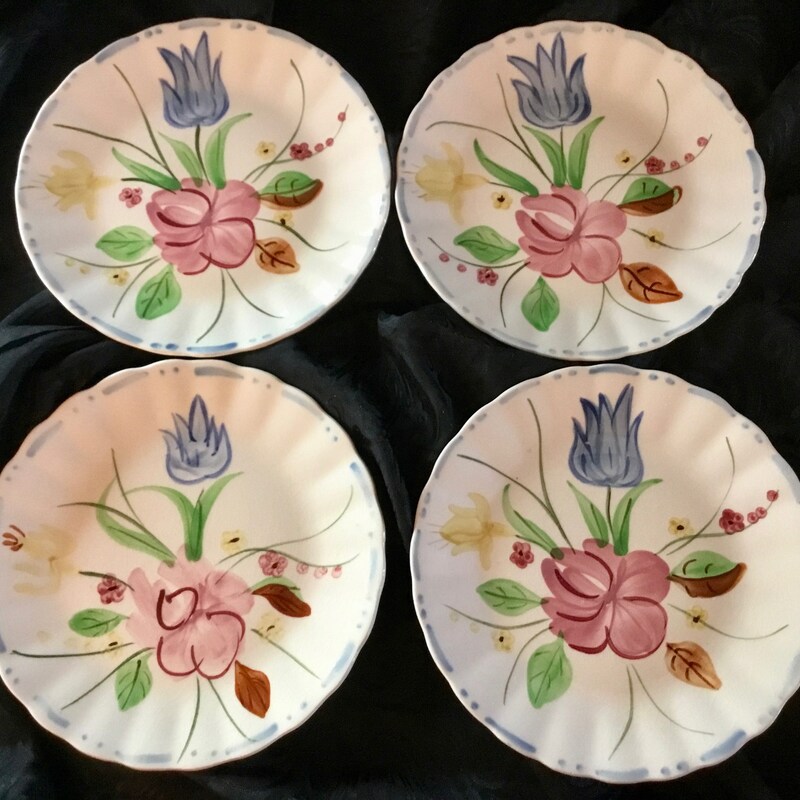 Blue Ridge Plates - Etsy