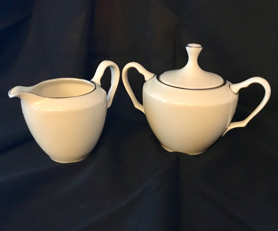 Vintage Lenox Bone China presidential Montclair Platinum Pattern ...