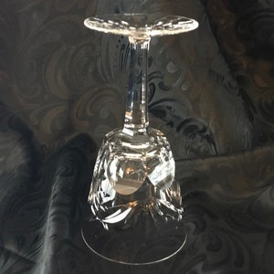 Vintage Waterford Crystal (ashling Pattern) 5.75" Claret Wine Glass ...