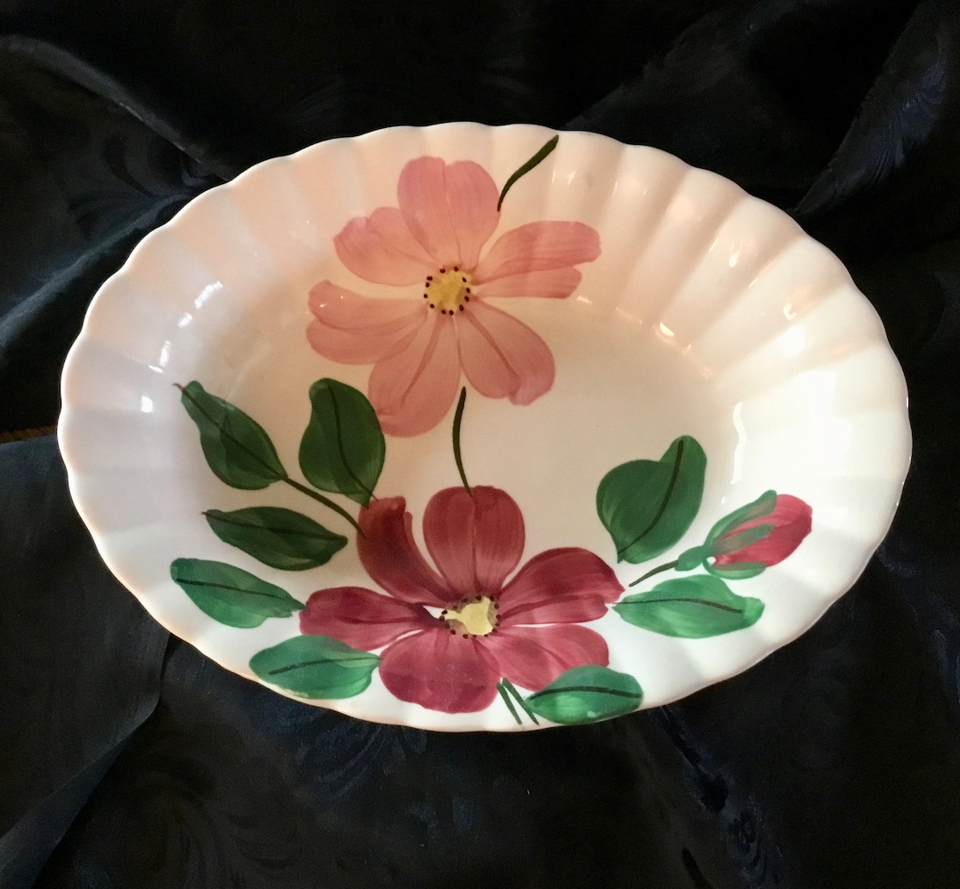 Vintage "blue Ridge" Southern Potteries, Inc. - "savannah" Pattern 9.5 ...