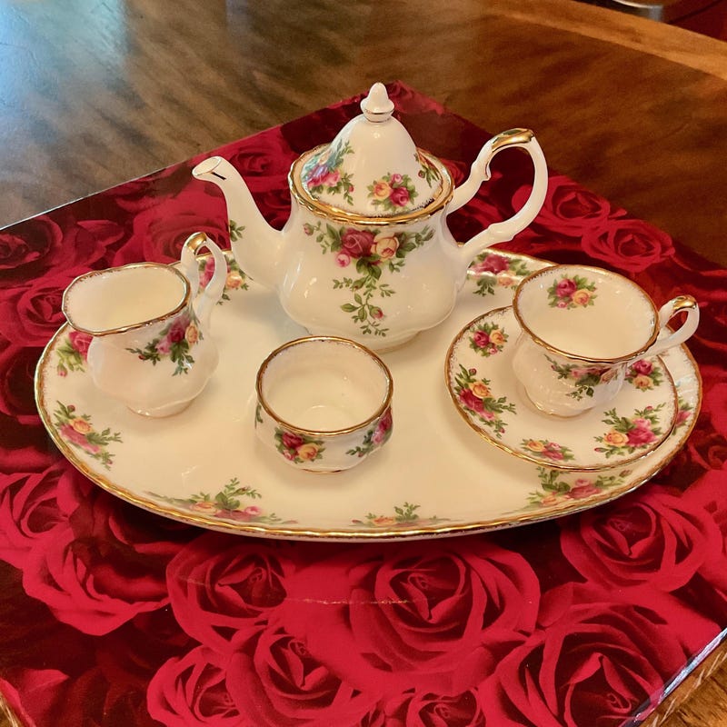 Royal Albert Tea Set - Etsy