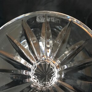 Vintage Waterford Crystal (ashling Pattern) 5.75" Claret Wine Glass ...