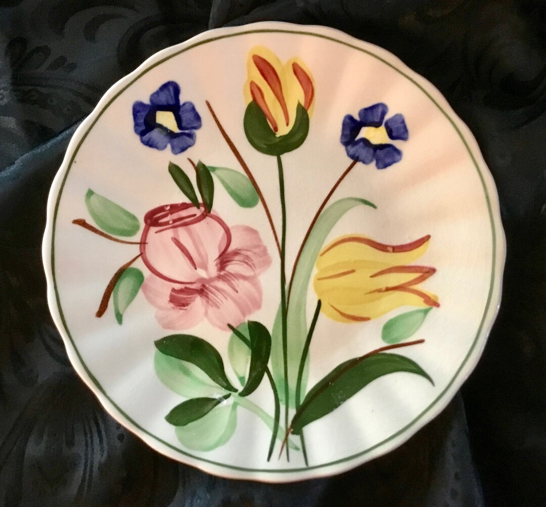 Vintage "blue Ridge" Southern Potteries, Inc. - "garden Lane" Pattern ...