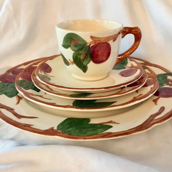 Franciscan Apple Dinnerware - Etsy