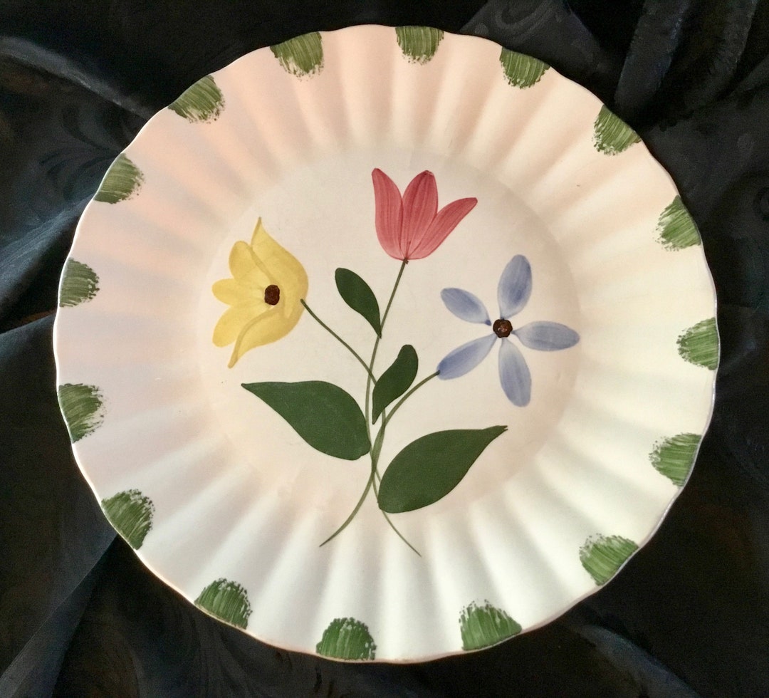 Vintage "blue Ridge" Southern Potteries, Inc. - "first Love" Pattern 10 ...