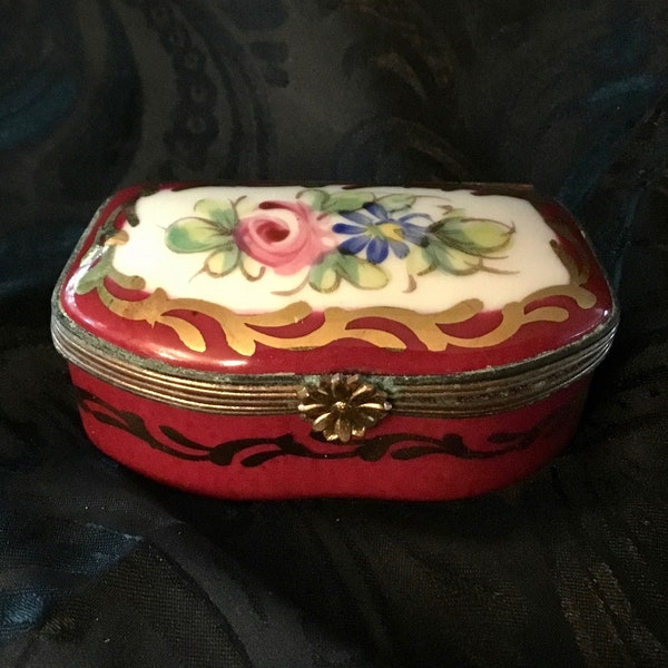 Limoge Trinket Box - Etsy