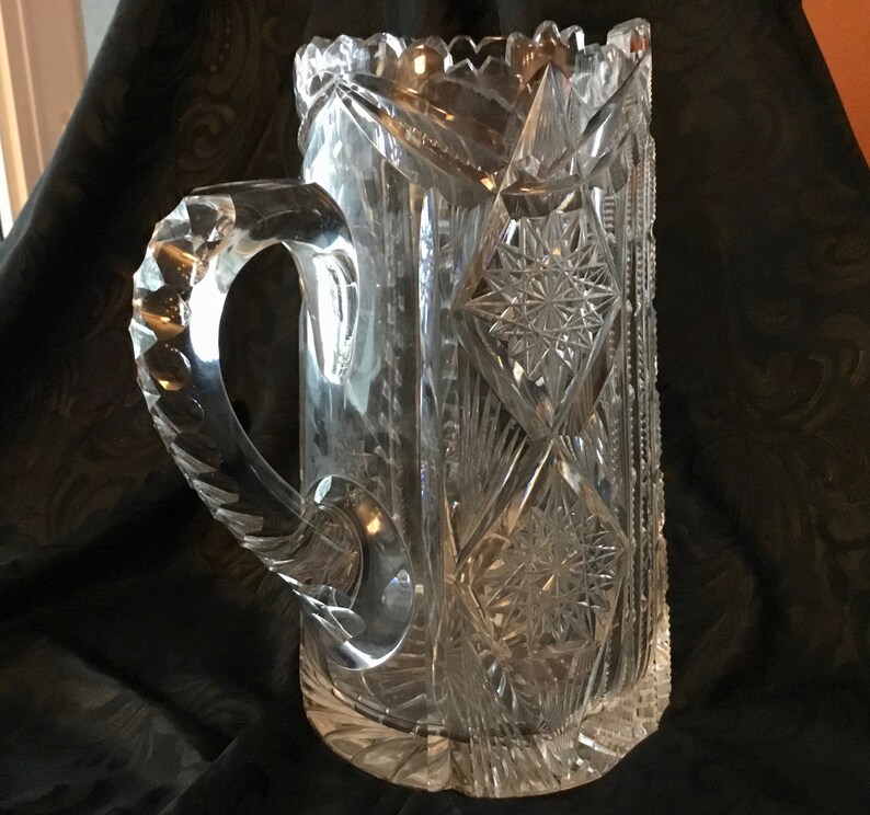 Antique Libbey Glass Company American Brilliant Period ABP - Etsy