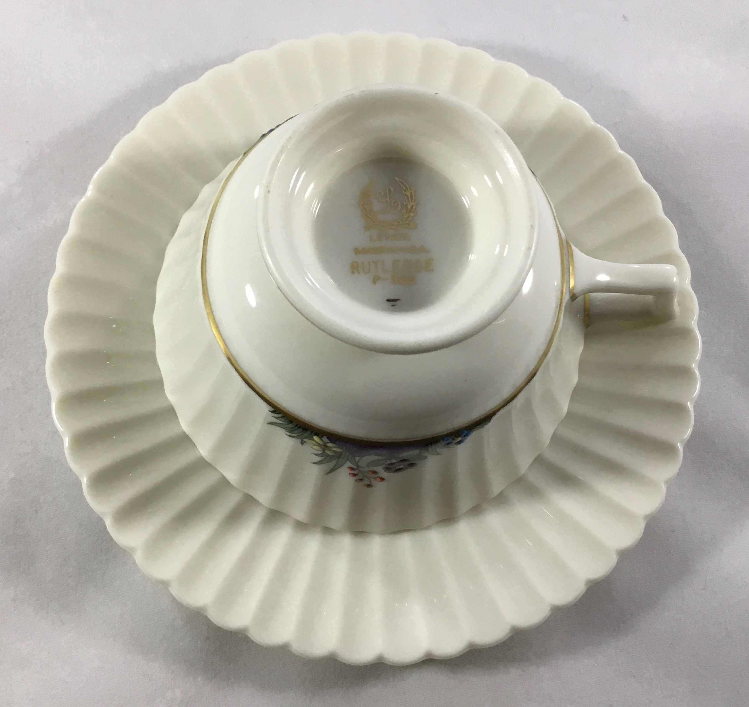 Vintage Lenox China Rutledge Pattern Porcelain Cup - Etsy Nederland