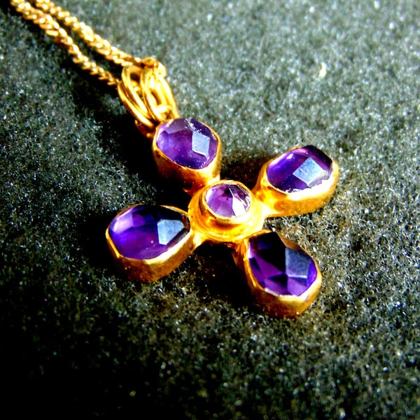 Gemstone Cross - Etsy