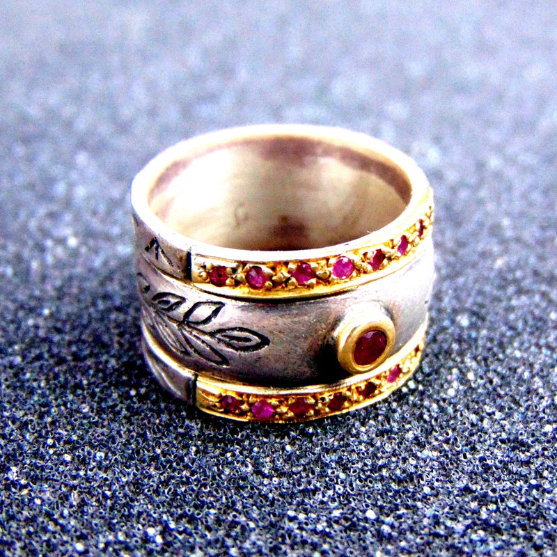 July Birthstone Ring - Etsy