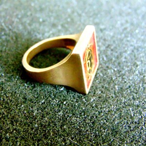 Turtle Signet Ring for Men- Mens Rings - Etsy