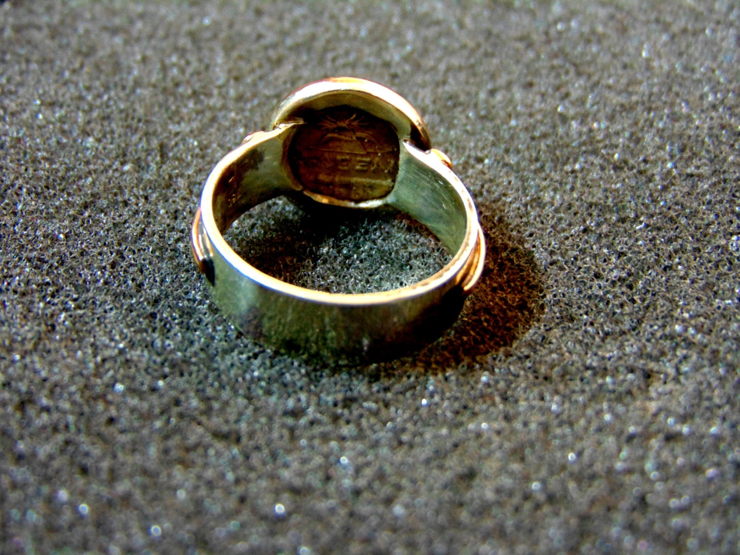 Stunning Silver and Gold Athena Ring-ancient Coin Replica - Etsy