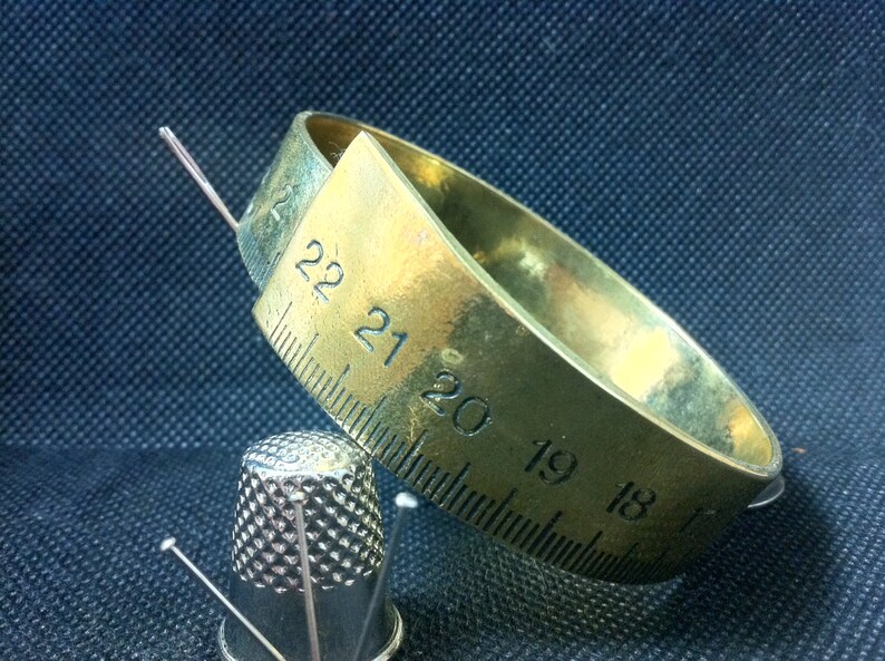 Cool Measure Statement Bracelet Handmade - Etsy