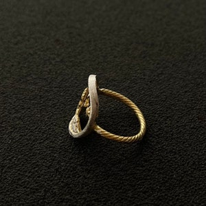 Cute Little Prince Ring, Minimal Le Petite Prince Gold Plated Ring, Le ...