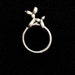 Stunning Human Face Silver Ring-sterling Silver Head Ring Polygon Face ...