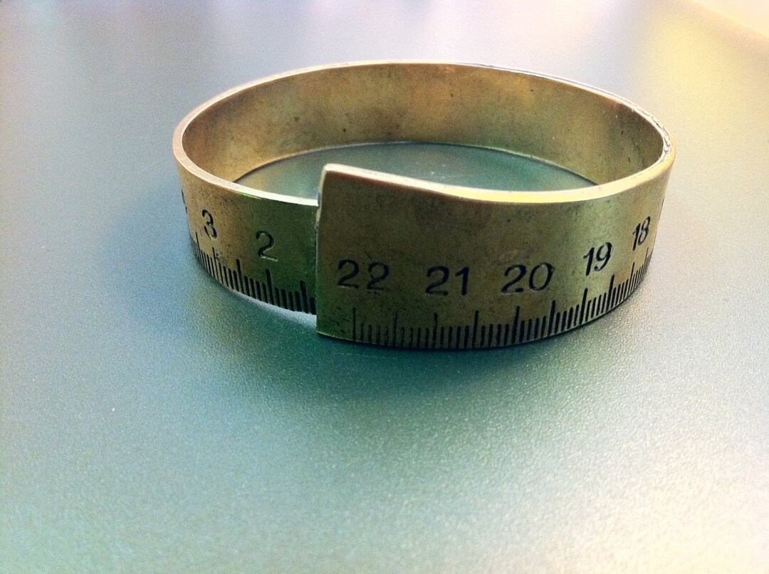 Cool Measure Statement Bracelet Handmade - Etsy