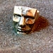 Stunning Human Face Silver Ring-sterling Silver Head Ring - Etsy Sweden