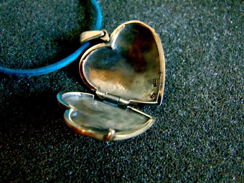 Stunning Sterling Silver Heart Locket-engraved Silver 925 - Etsy