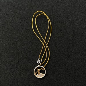 The Little Prince Silver Pendant, Le Petite Prince Gold Plated Matte ...