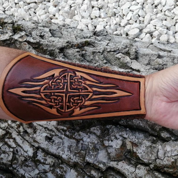 Leather Bracer Pattern - Etsy