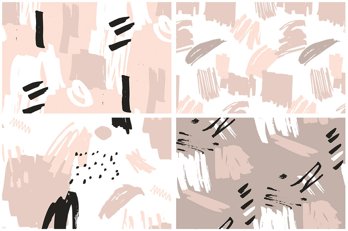 Blush Pink Backgrounds, Brushed Pattern, Abstract Clipart, Digital ...