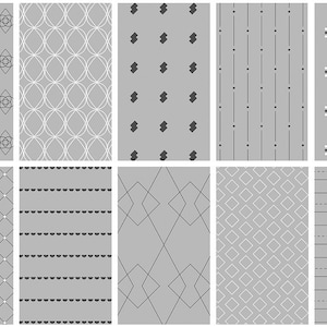 Geometric Pattern, Scrapbook Paper, Minimal Patterns, Digital Paper ...