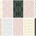 Simple Monoline Patterns Backgrounds Digital Papers - Etsy
