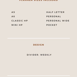 Single Printable Planner Dashboard WEEKLY Divider With Abstract Shapes. Planner Divider and ...