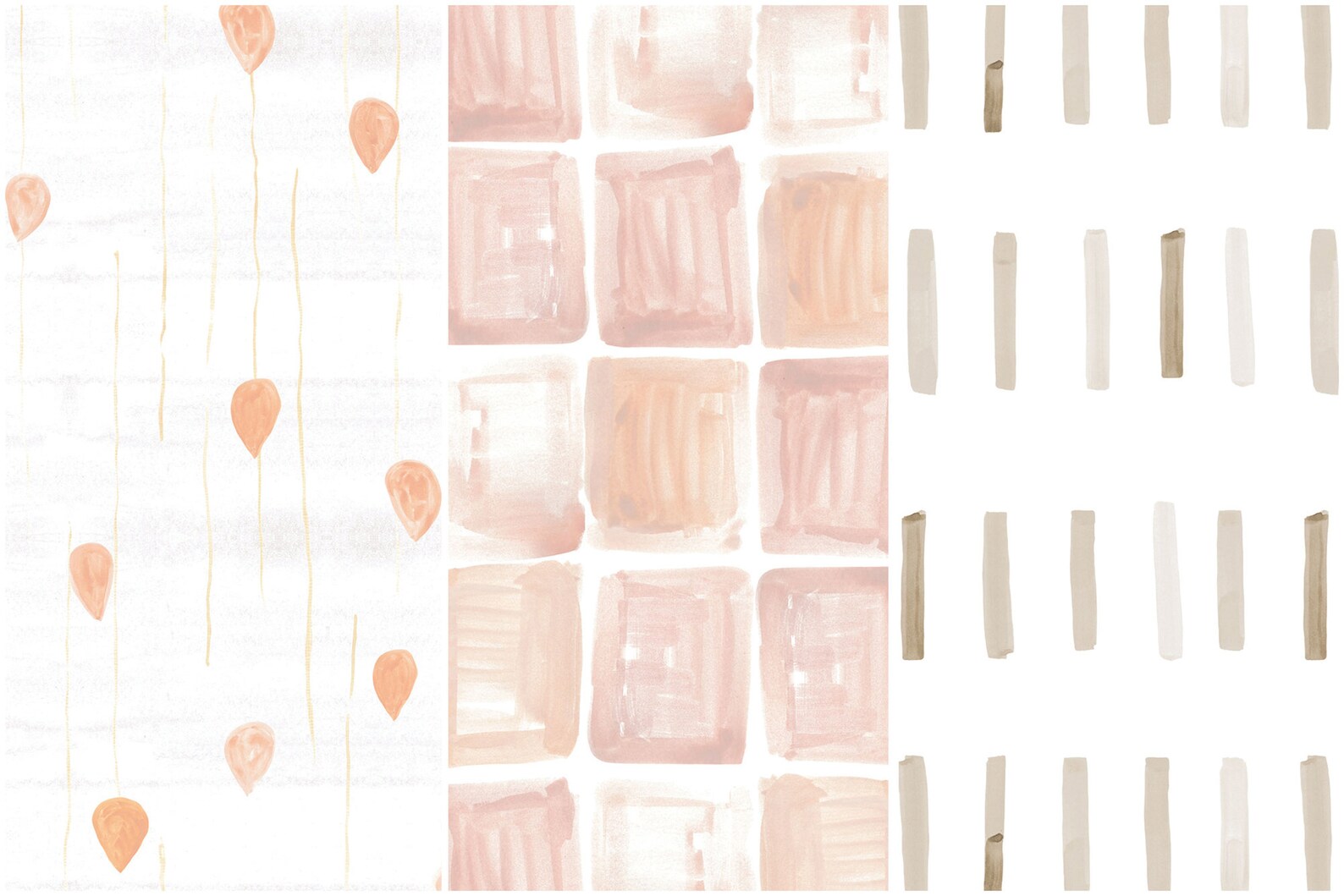 Chic Boho Style Digital Papers Earthy Bohemian Backgrounds | Etsy