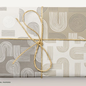 Sand Zen Garden Digital Papers, Earthy, Neutral Tones Bohemian ...