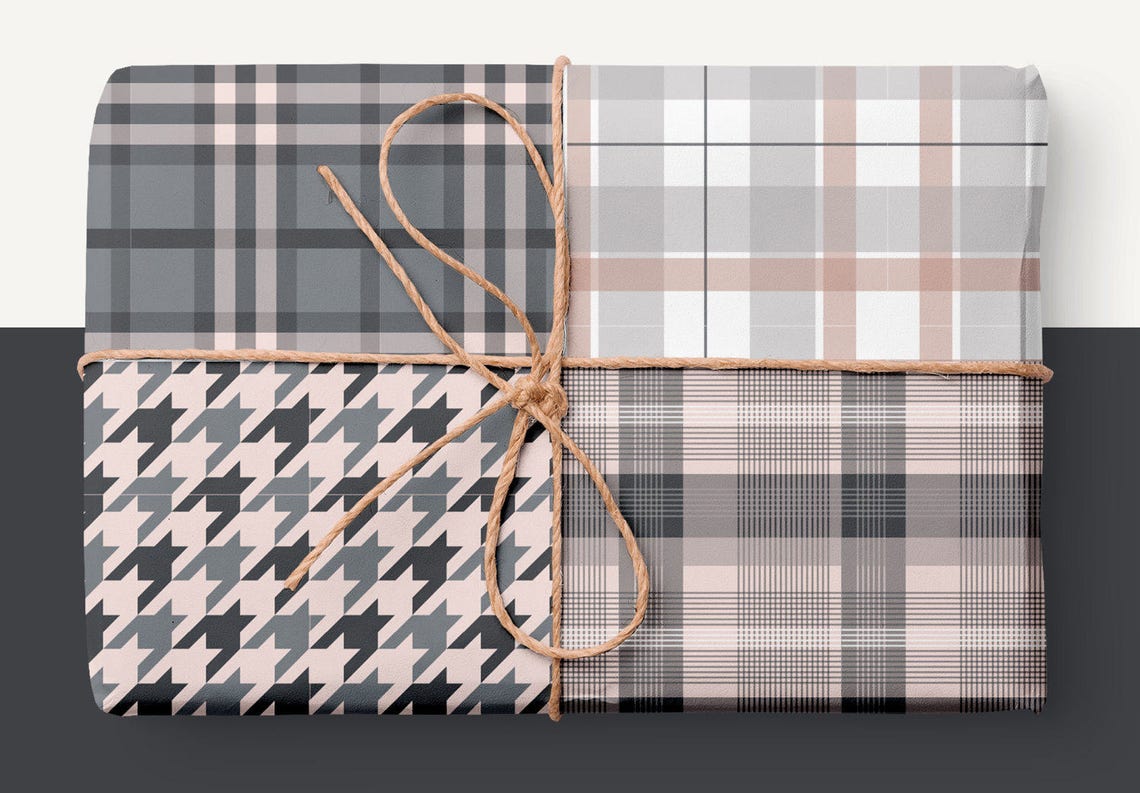 Houndstooth Background Printable Background Printable Paper | Etsy