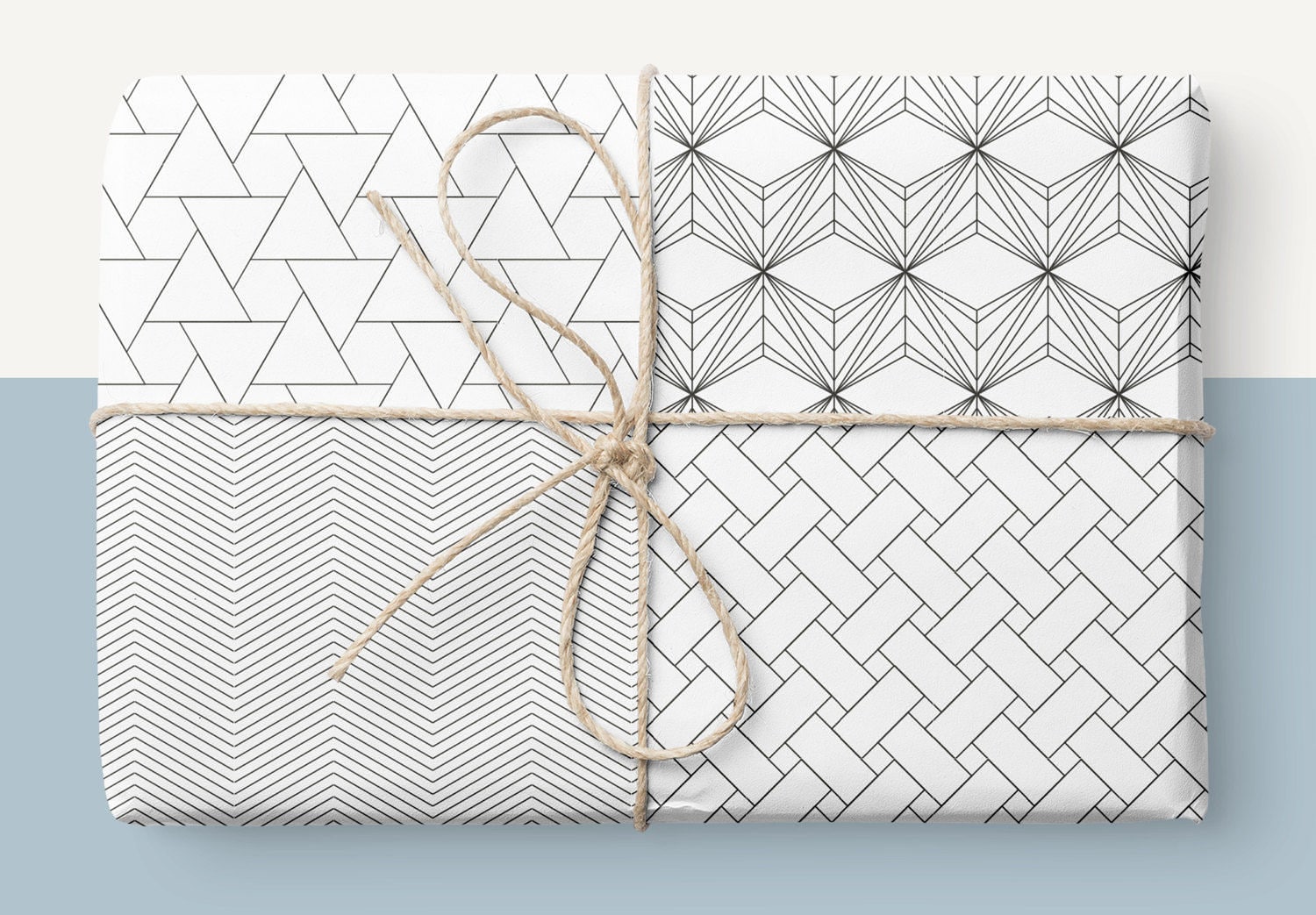 Geometric Patterns Background Digital Papers Scrapbook - Etsy