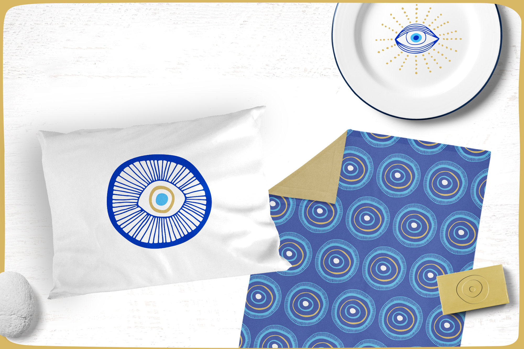 Evil Eye Backgrounds Eyes Pattern Hand-drawn Digital Paper - Etsy