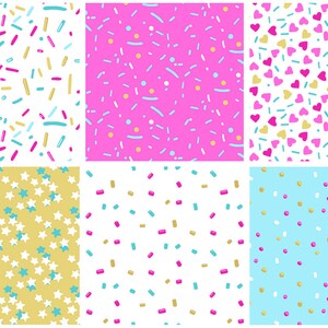 Printable Papers, Scrapbook Paper, Digital Papers, Kids Crafts, Donuts ...