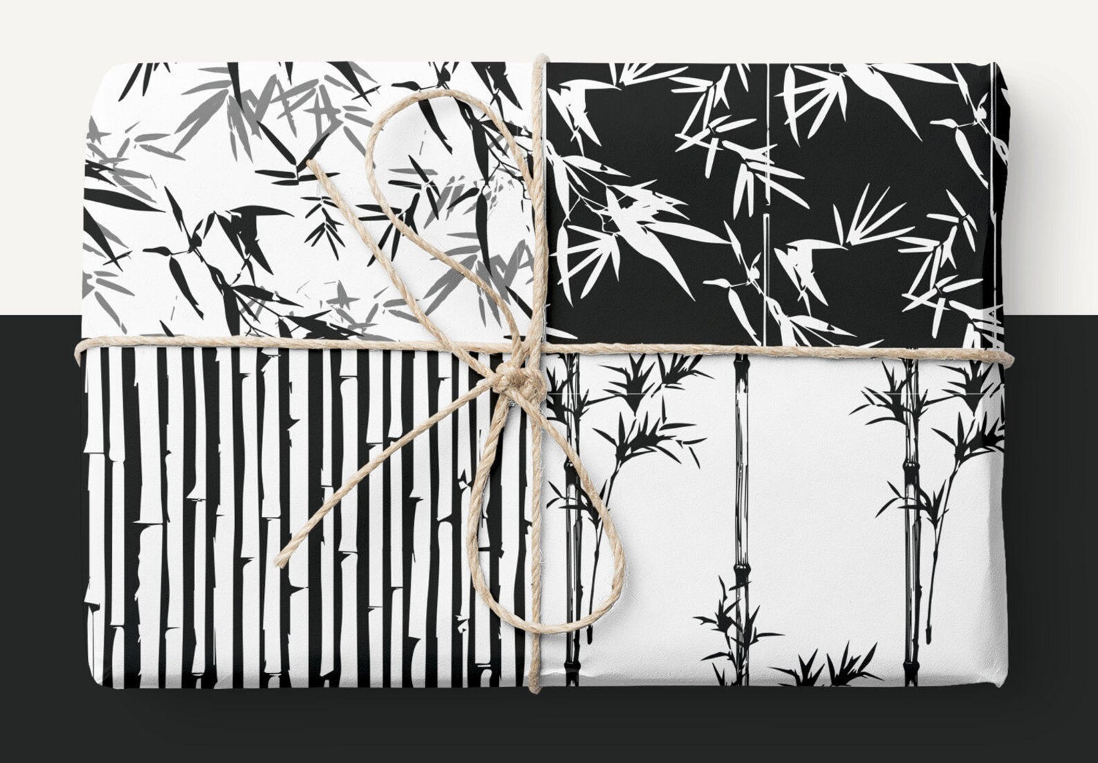 Bamboo Patterns, Digital Paper, Clipart, Handdrawn, Scrapbook Paper ...