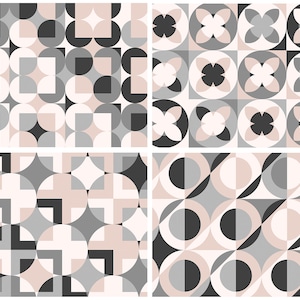 Digital Paper, Printable Paper, Scrapbook Paper, Clipart, Geometry Play ...