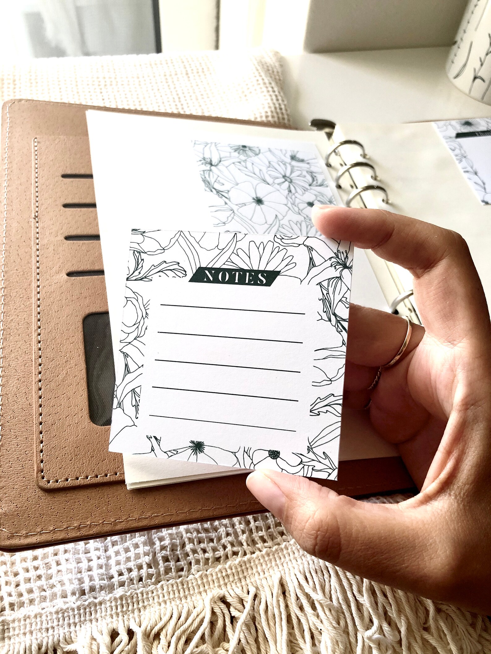 Printable Planner Cards Floral Design Cards Planner Tracking | Etsy