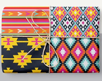 Ikat Digital Paper - Etsy