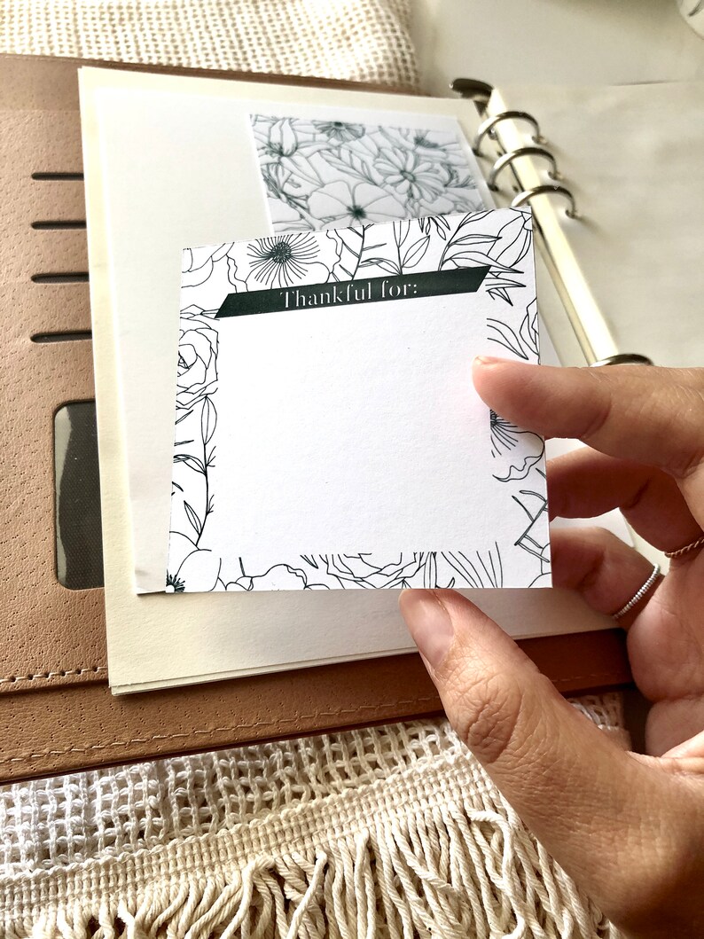 Printable Planner Cards Floral Design Cards Planner Tracking - Etsy