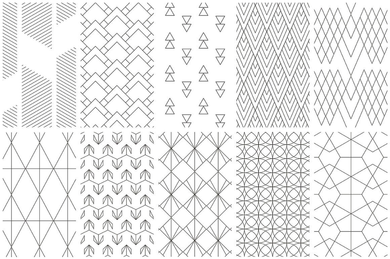 Geometric Patterns, Background, Digital Papers, Scrapbook Paper ...