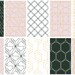 Simple Monoline Patterns Backgrounds Digital Papers - Etsy